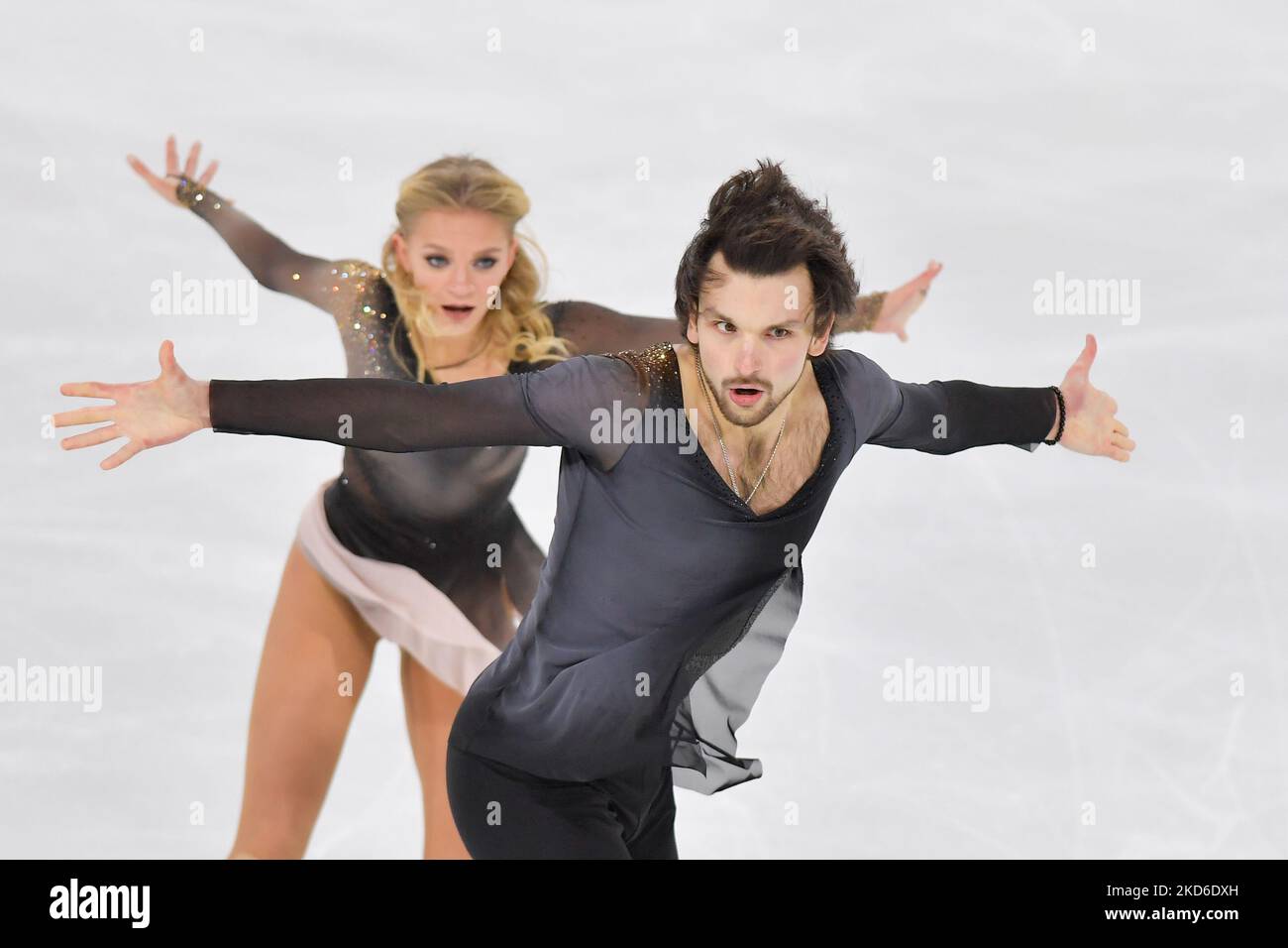Maria KAZAKOVA & Georgy REVIYA (GEO), during Ice Dance Free Dance, at ...