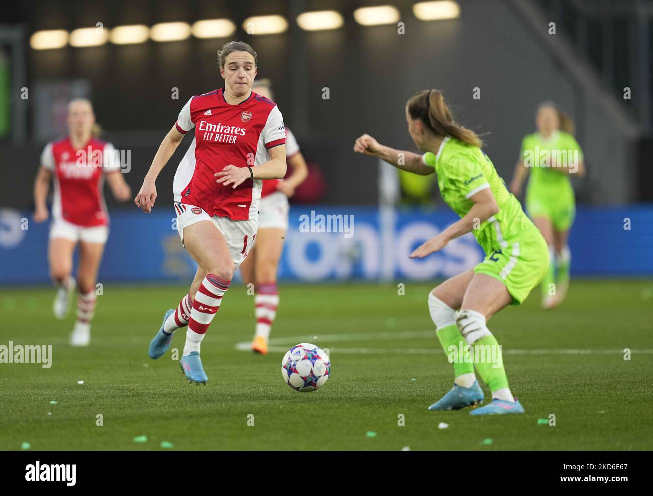 Vivianne Miedema of Arsenal WFC during Vfl Wolfsburg vs Arsenal WFC, at ...