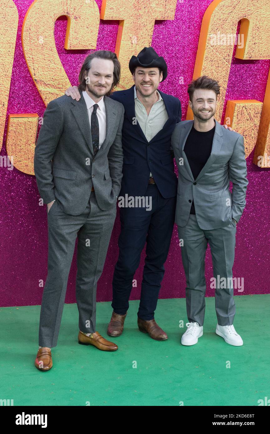 LONDON, UNITED KINGDOM - MARCH 31, 2022: Directors Adam Nee (L) and ...