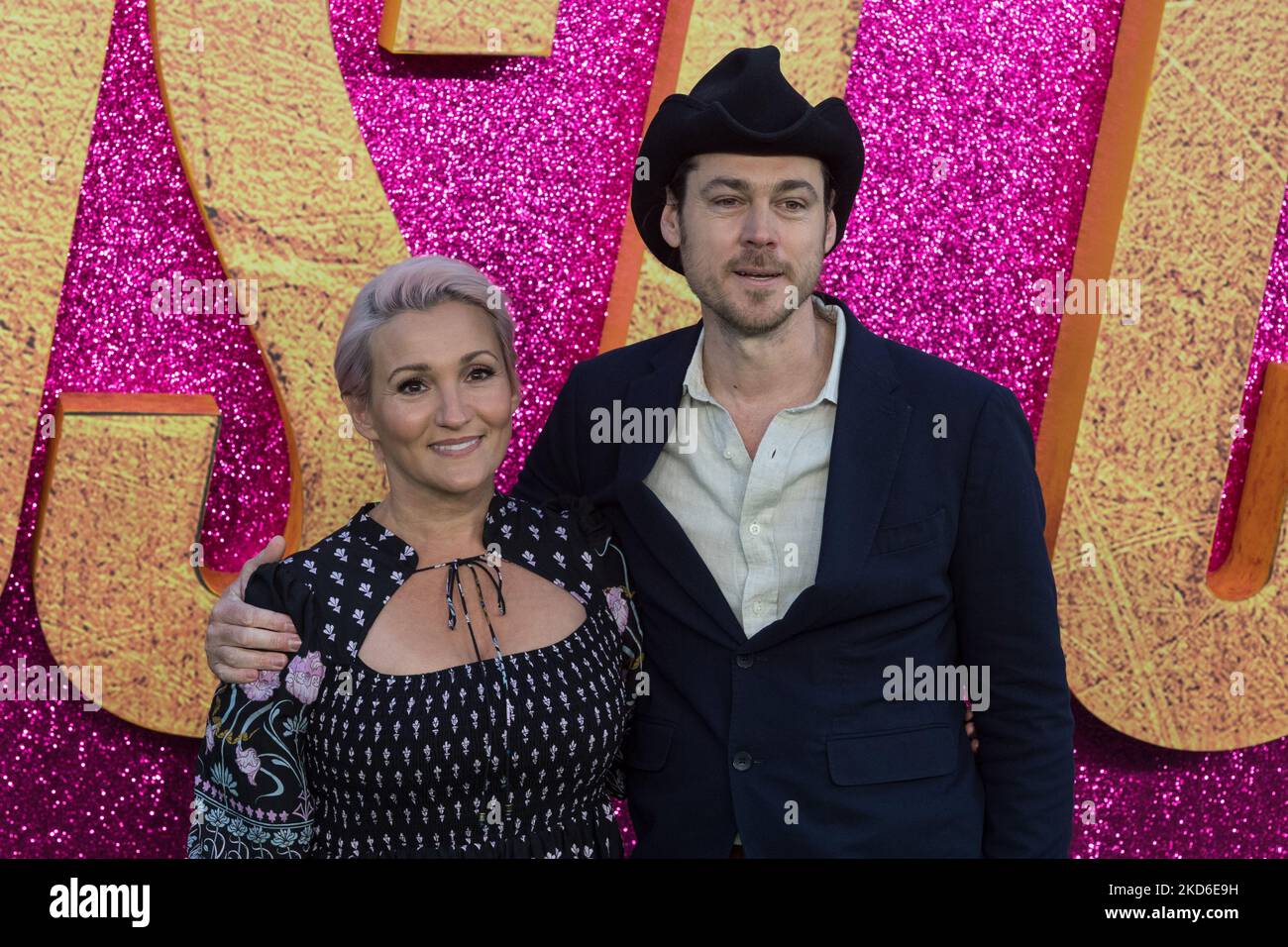 LONDON, UNITED KINGDOM - MARCH 31, 2022: Director Aaron Nee (R) attends ...