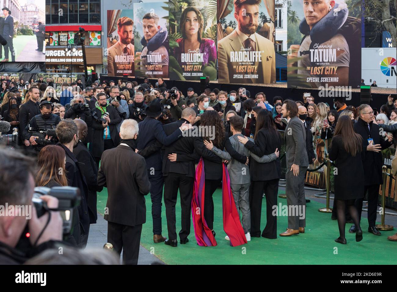 LONDON, UNITED KINGDOM - MARCH 31, 2022: (L-R) Aaron Nee, Channing ...