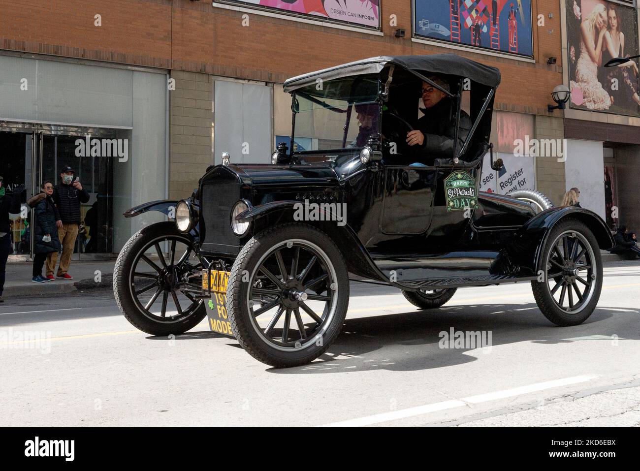 Toronto, ON, Canada – March 20, 2022: Ford Model T during the St ...
