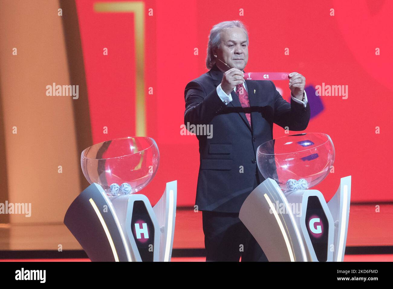FIFA Legend Rabah Madjer places Brazil in their group during the FIFA ...