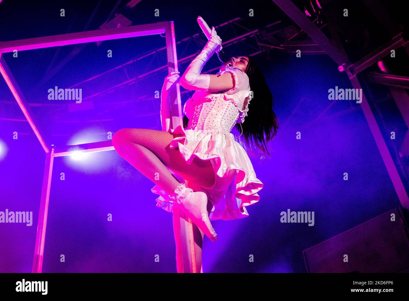 American singer-songwriter Madison Beer performs live at Fabrique in ...