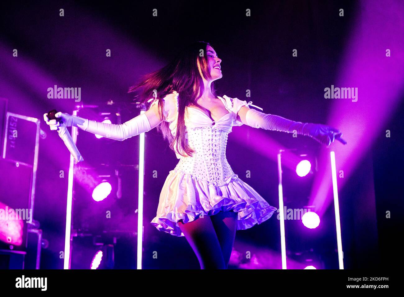 American singer-songwriter Madison Beer performs live at Fabrique in ...