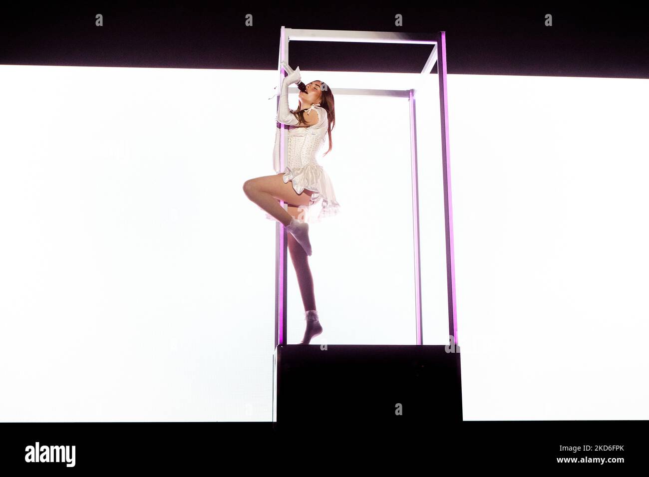 American singer-songwriter Madison Beer performs live at Fabrique in ...