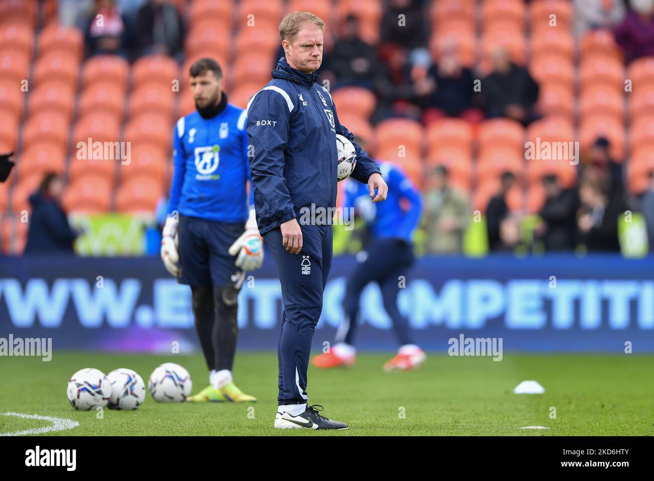 Alan Tate, Nottingham Forest assistant first team coach during the Sky ...