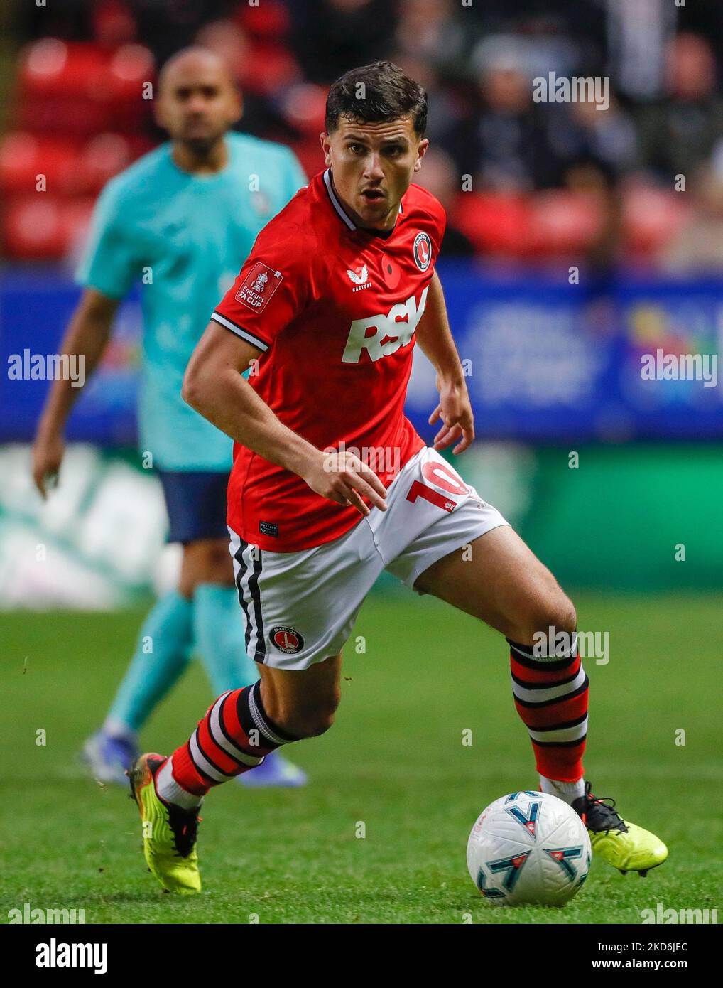 Charlton's Albie Morgan during the Emirates FA Cup first round match at ...