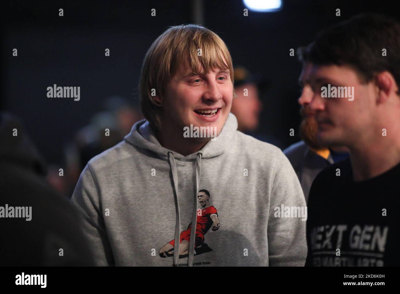 Paddy Pimblett in the crowd following his recent UFC victory at Cage ...