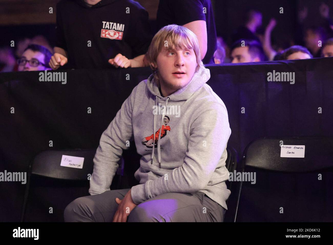 Paddy Pimblett in the crowd following his recent UFC victory at Cage ...