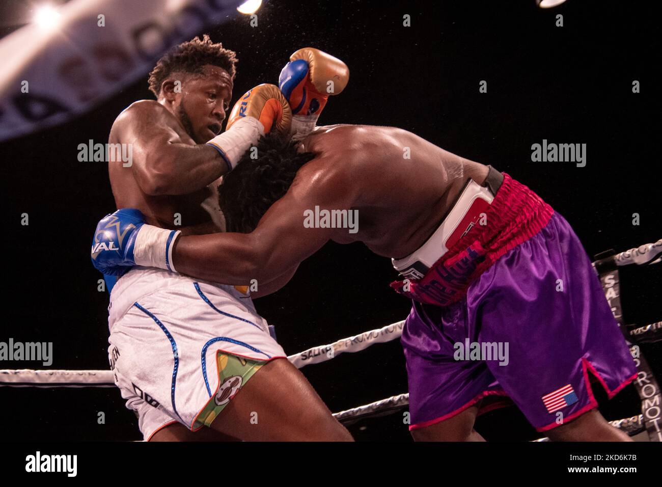 Current WBC USNBC Silver Heavyweight Champion Brandon Moore (11-0, 7KOs ...