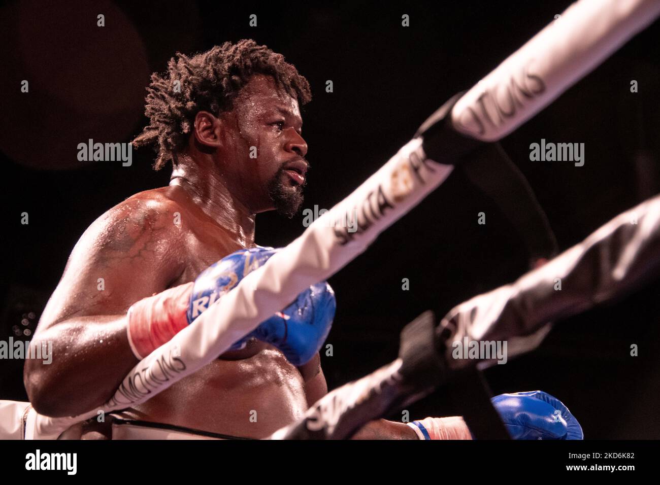 Current WBC USNBC Silver Heavyweight Champion Brandon Moore (11-0, 7KOs ...