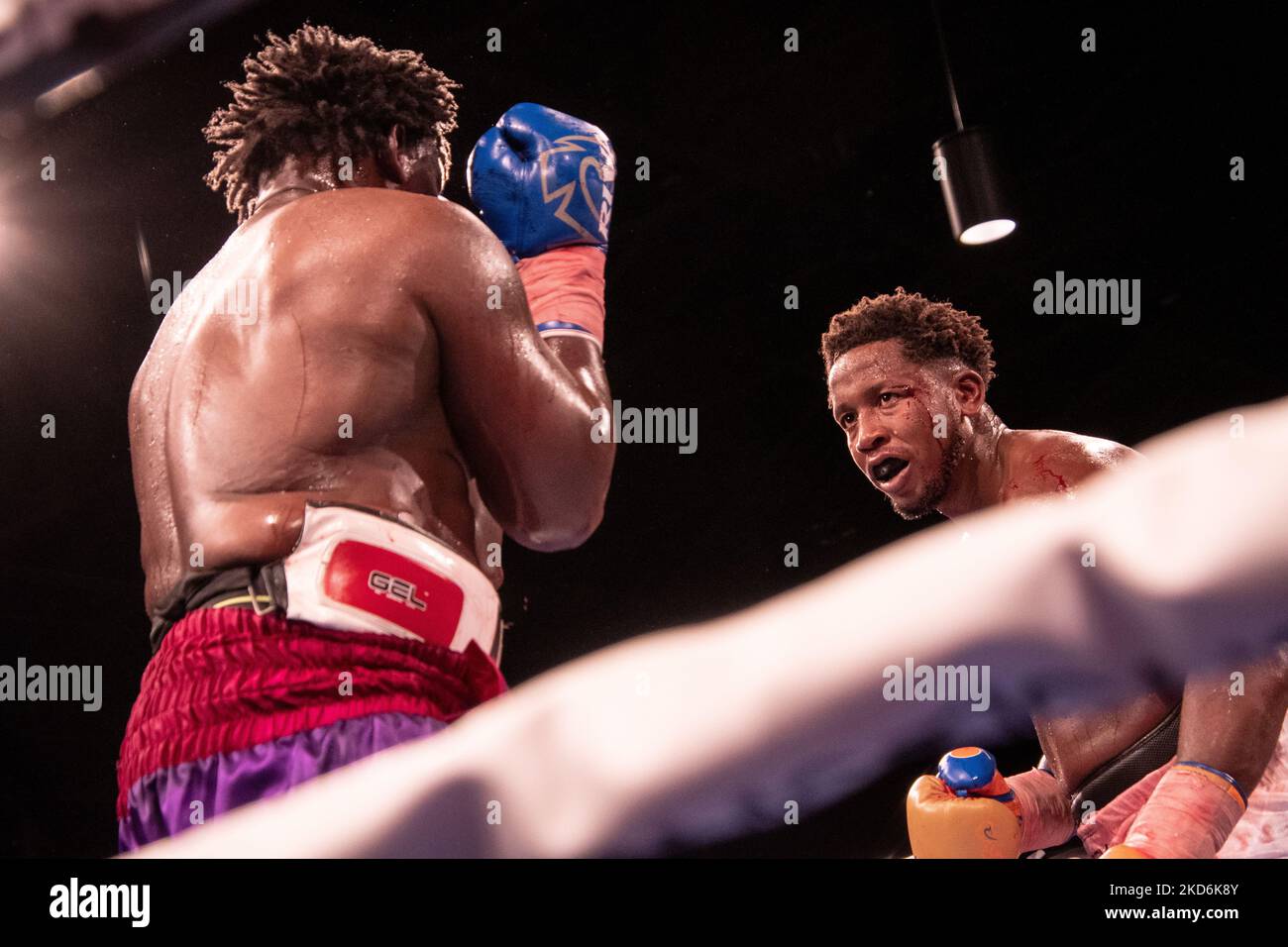 Current WBC USNBC Silver Heavyweight Champion Brandon Moore (11-0, 7KOs ...