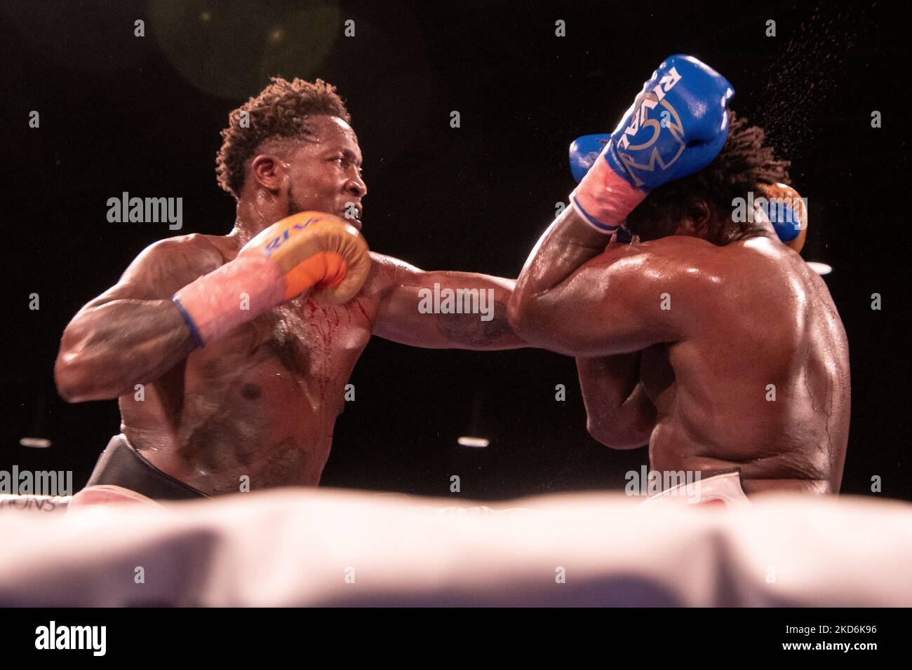 Current WBC USNBC Silver Heavyweight Champion Brandon Moore (11-0, 7KOs ...