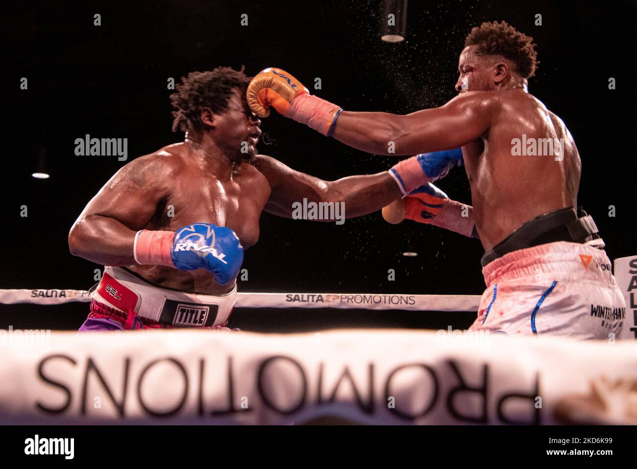 Current WBC USNBC Silver Heavyweight Champion Brandon Moore (11-0, 7KOs ...