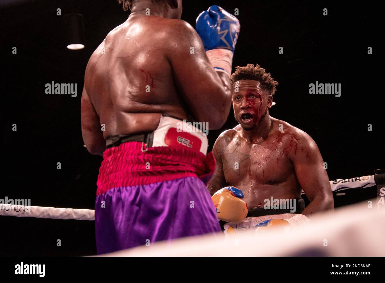 Current WBC USNBC Silver Heavyweight Champion Brandon Moore (11-0, 7KOs ...