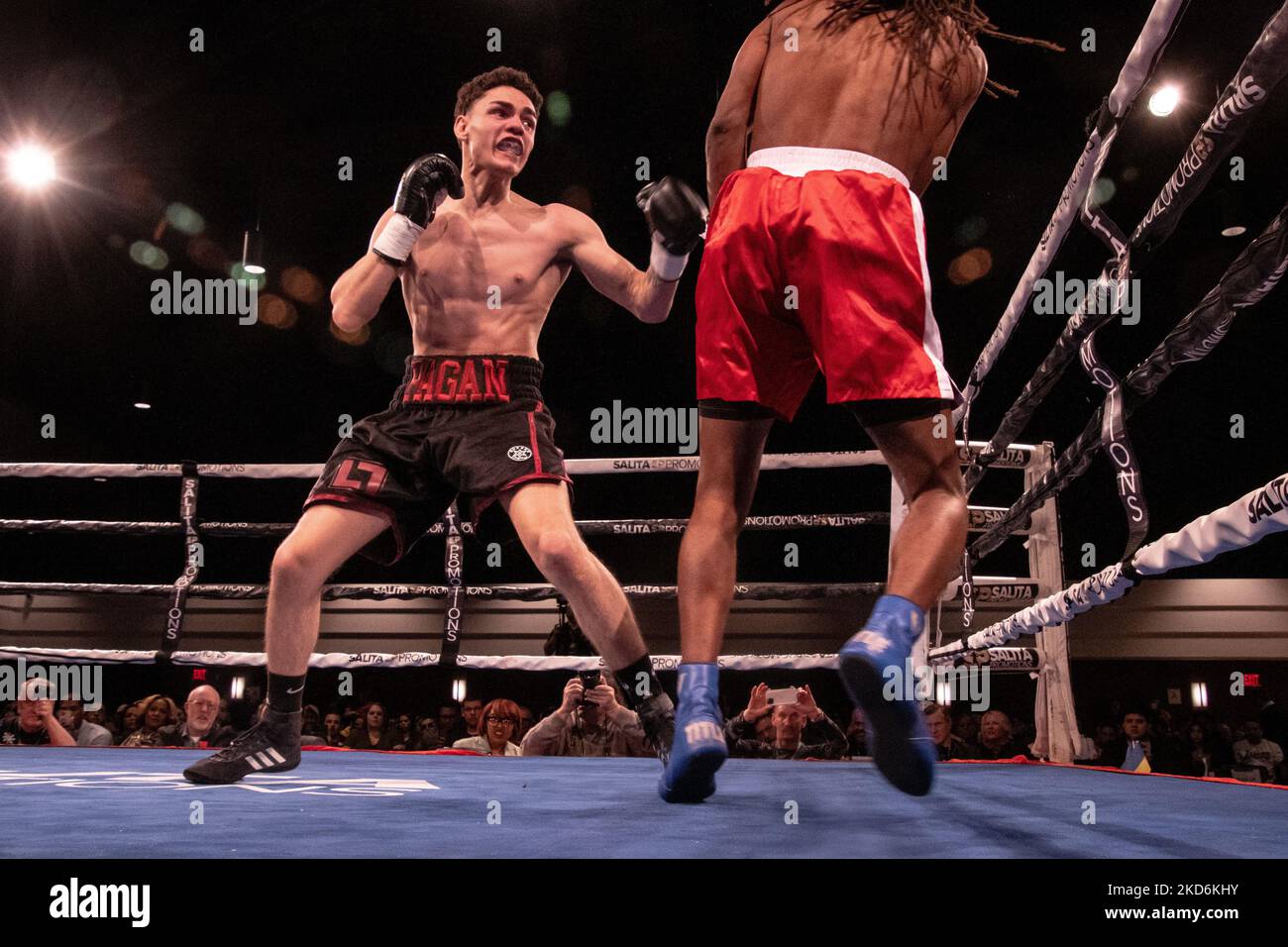 Lightweight Joshua James Pagan (2-0, 2KOs, Grand Rapids, MI) made quick ...