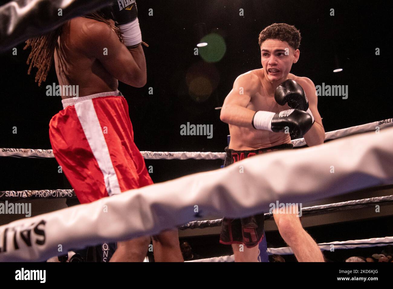 Lightweight Joshua James Pagan (2-0, 2KOs, Grand Rapids, MI) made quick ...