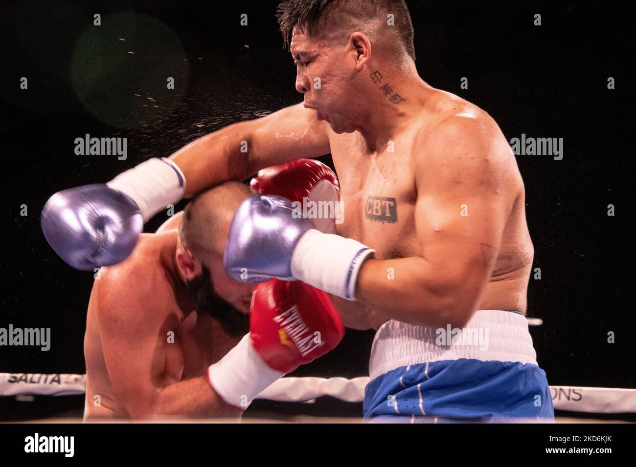 In a battle of undefeated light heavyweights, Ali Izmailov (8-0, 6KOs ...