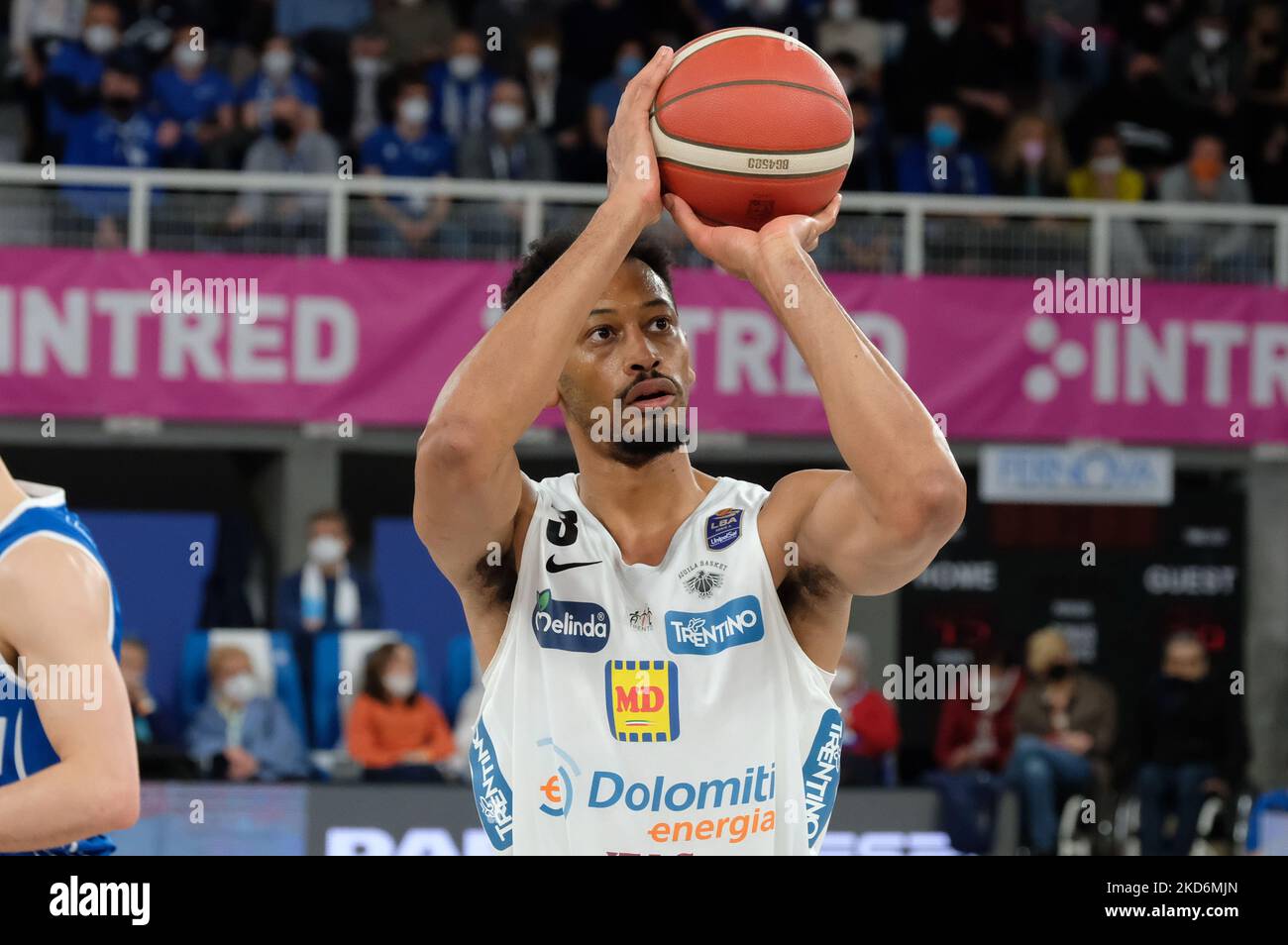 Johnathan Williams - Aquila Basket Dolomiti Trentino Energia during the ...