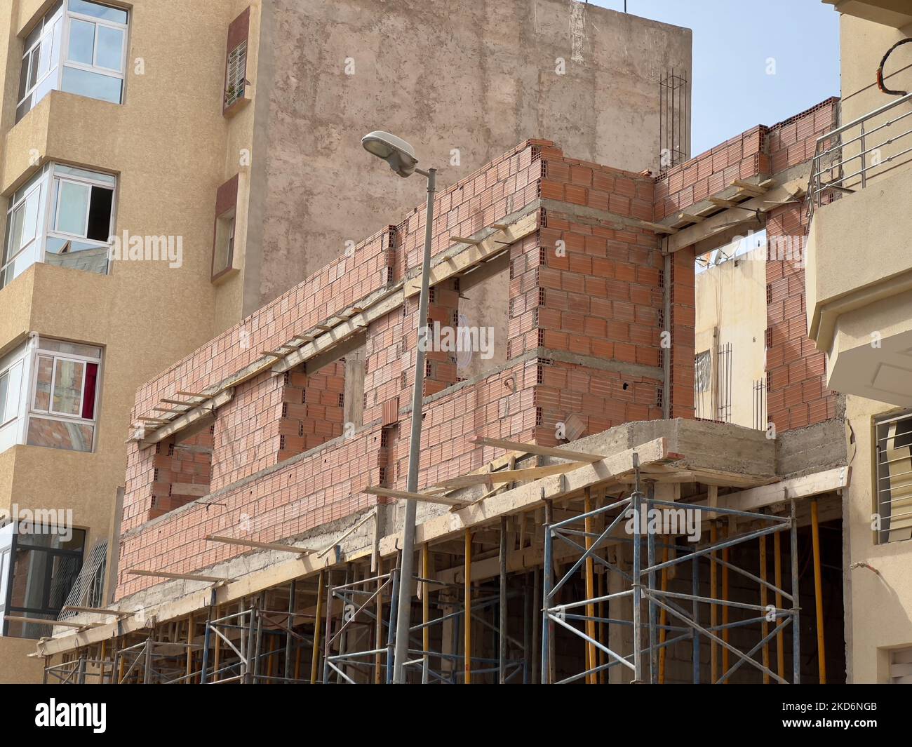 Residential building under construction in M Stock Photo - Alamy