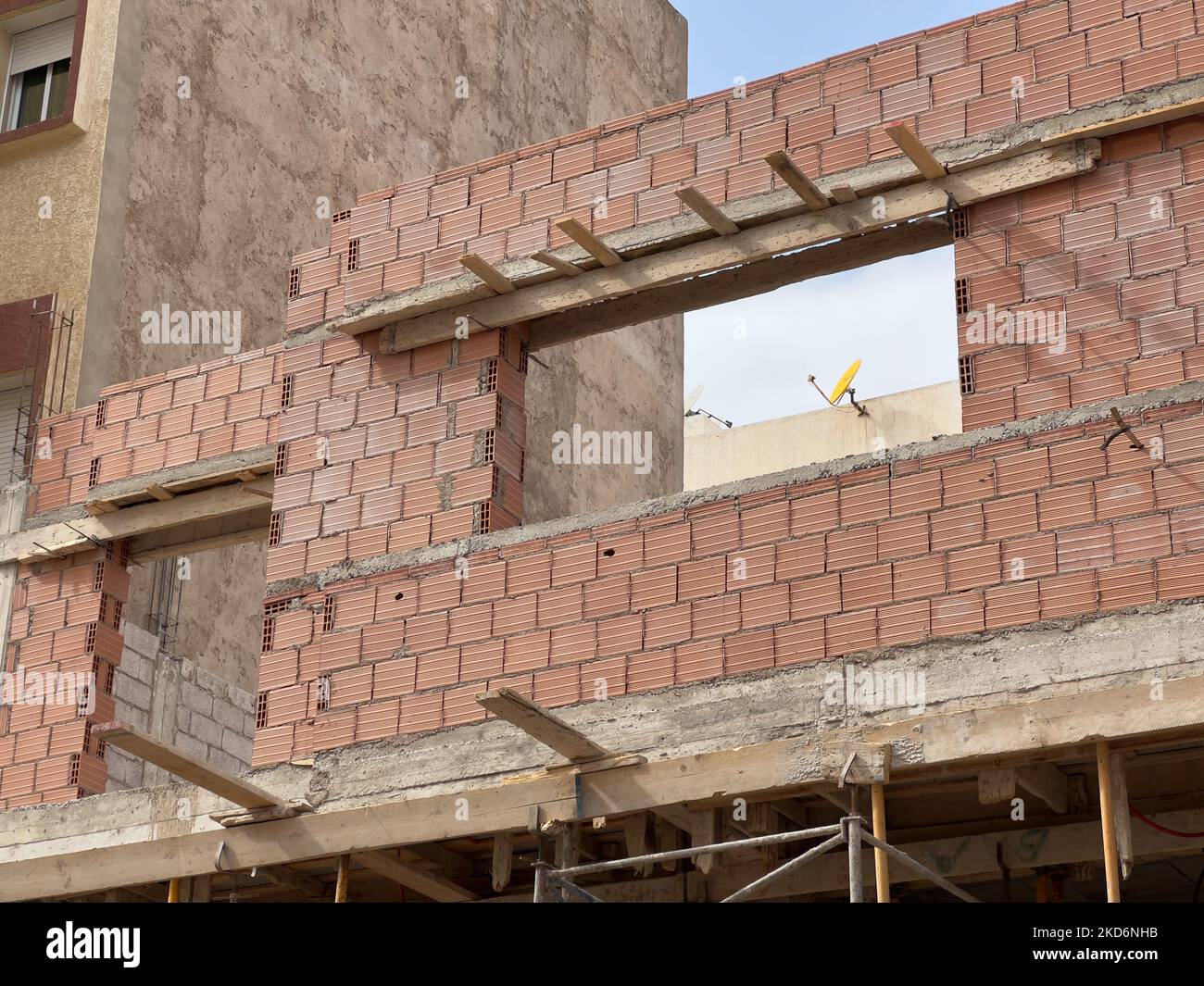 Residential building under construction in M Stock Photo - Alamy