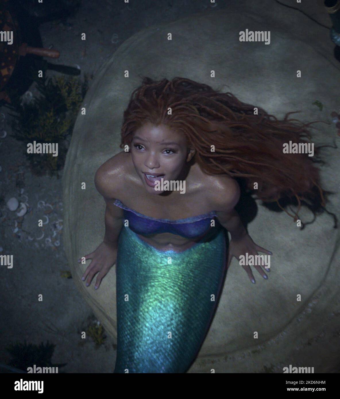 Halle bailey little mermaid hi-res stock photography and images - Alamy