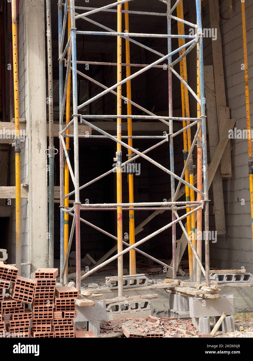 Residential building under construction in Morocco Stock Photo - Alamy