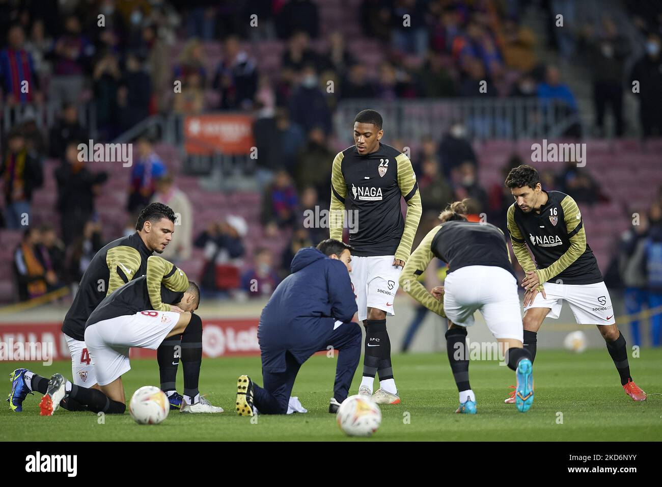 Anthony Martial of Sevilla during the La Liga Santander match between ...