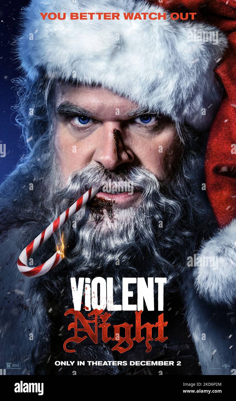 Violent night movie poster hi-res stock photography and images - Alamy