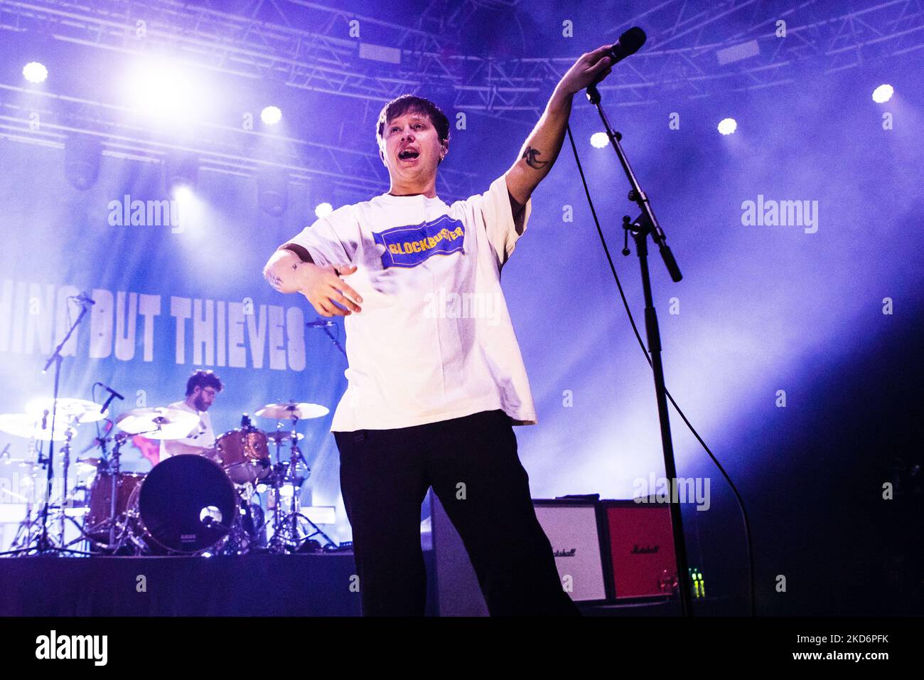 British alternative rock band Nothing but Thieves in concert at ...
