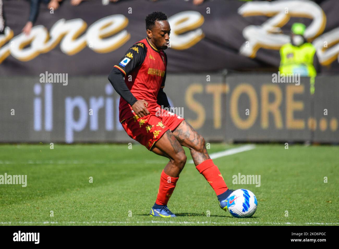 Venezia's Ridgeciano Haps during the italian soccer Serie A match ...