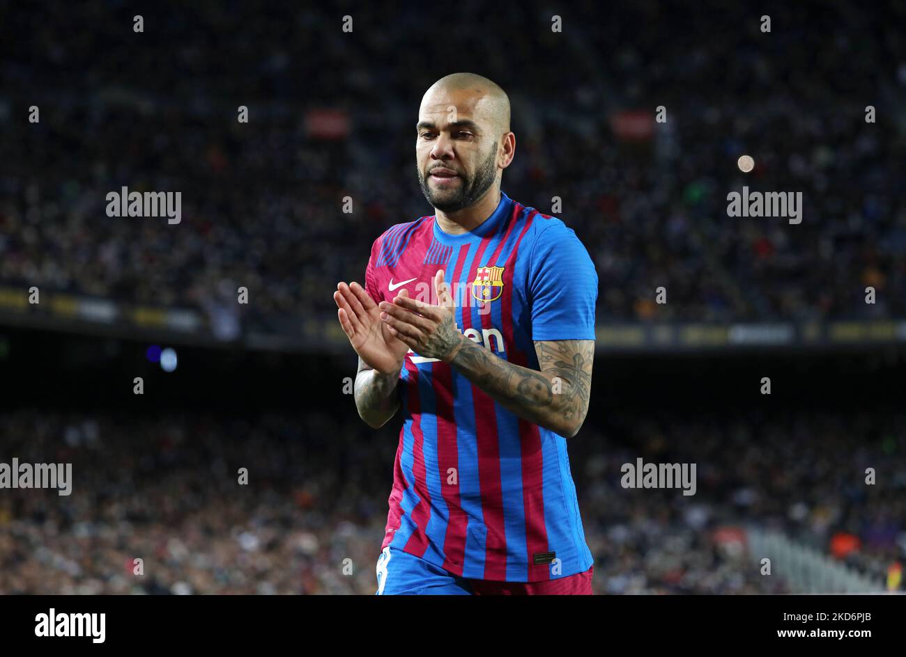 Dani Alves during the match between FC Barcelona and Sevilla FC ...