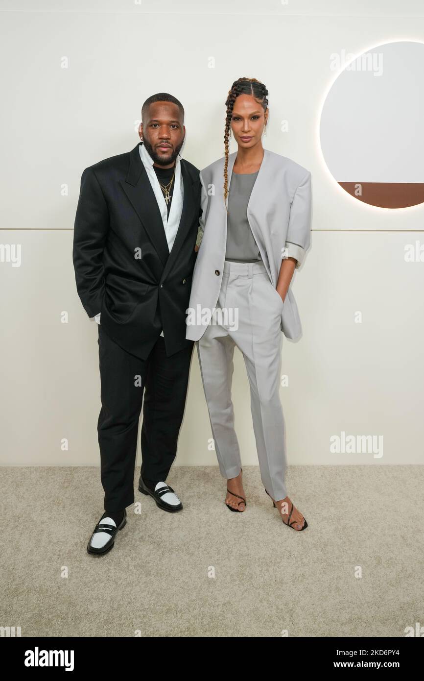 NEW YORK, NEW YORK - APRIL 02: Eric McNeal and Joan Smalls attend The ...