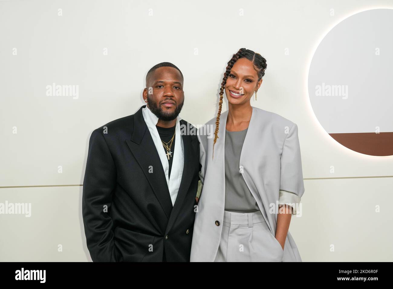 NEW YORK, NEW YORK - APRIL 02: Eric McNeal and Joan Smalls attend The ...