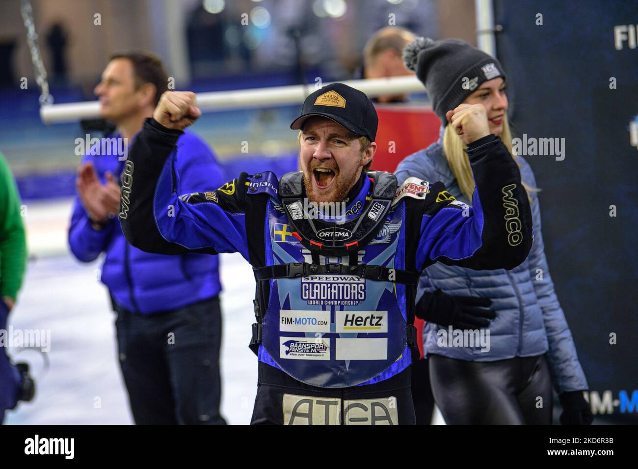 “I’m The Champion!” Martin Hååruhiltunen (199) celebrates during the ...