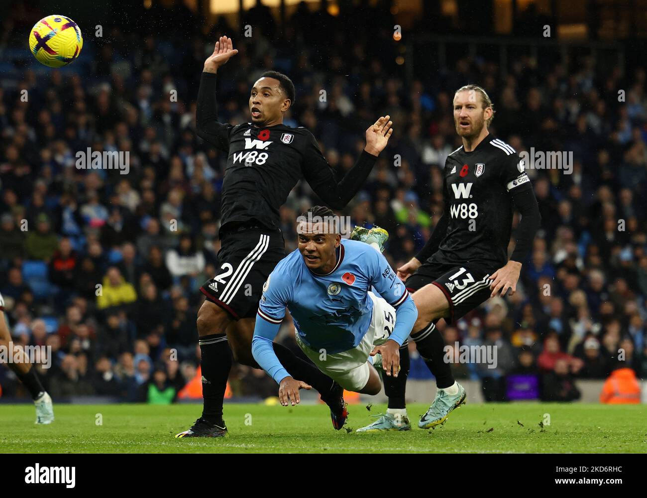 Manchester, England, 5th November 2022. Manuel Akanji of Manchester ...