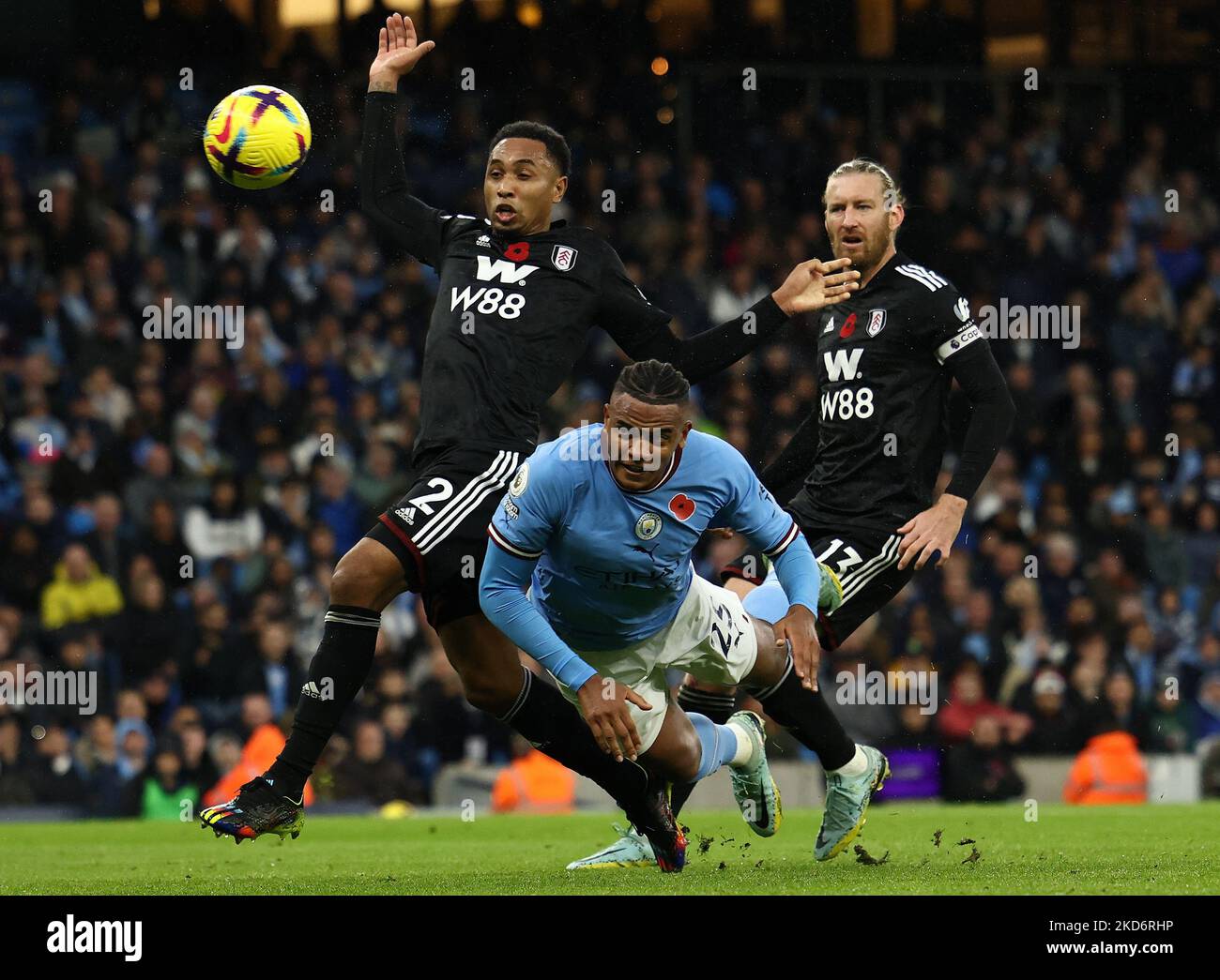 Manchester, England, 5th November 2022. Manuel Akanji of Manchester ...