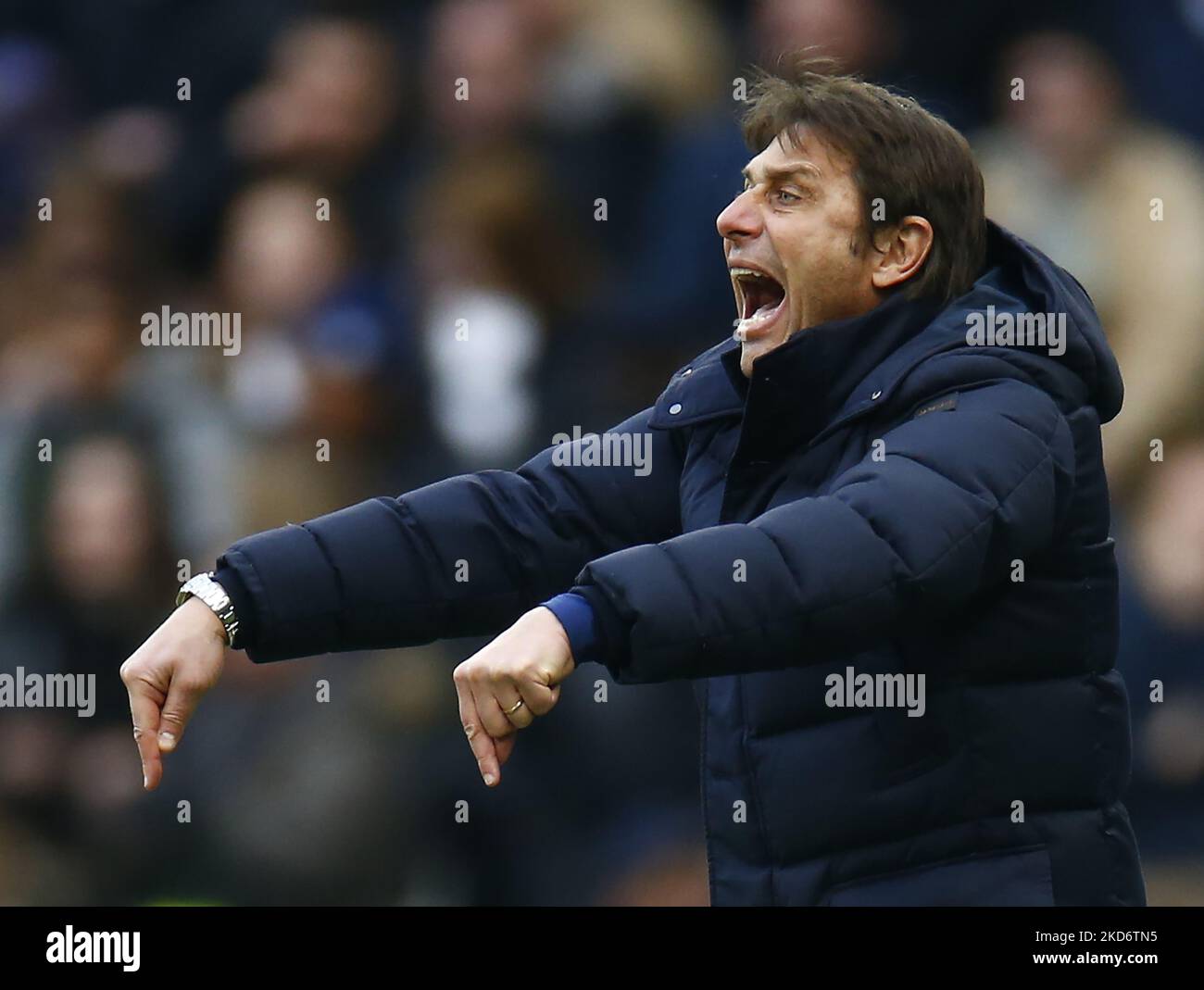 Tottenham Hotspur manager Antonio Conte during Premier League between ...