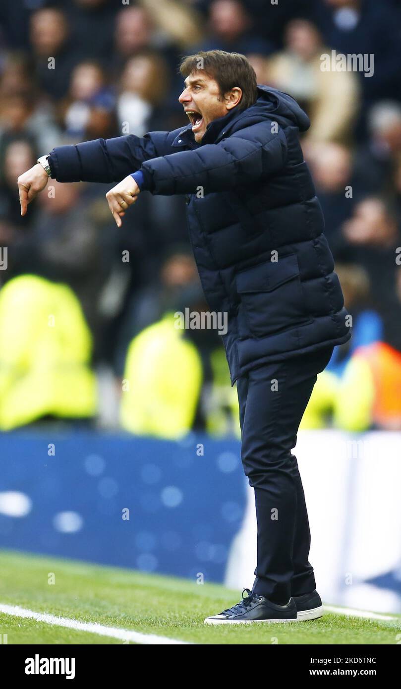 Tottenham Hotspur manager Antonio Conte during Premier League between ...
