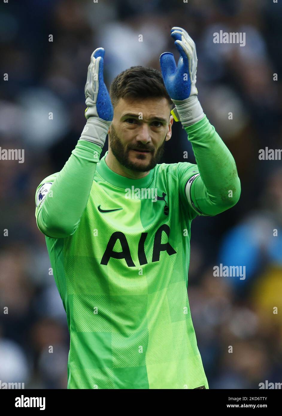 Tottenham Hotspur's Hugo Lloris clap the fans after Premier League ...