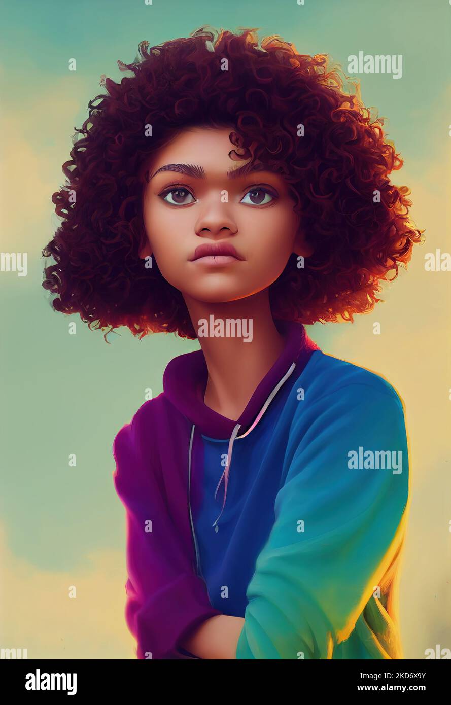 Zendaya portrait hi-res stock photography and images - Alamy