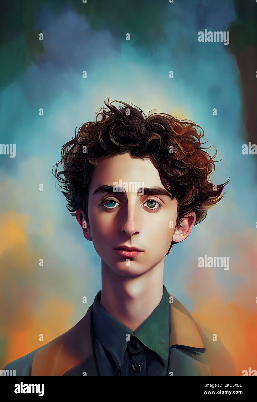 Timothee chalamet poster hi-res stock photography and images - Alamy