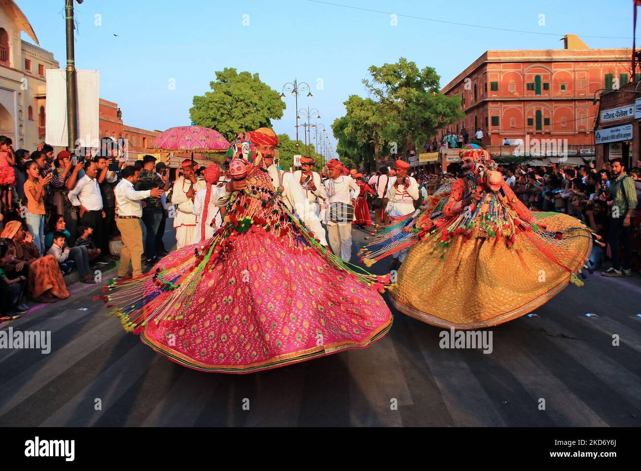Gangur festival hi-res stock photography and images - Alamy