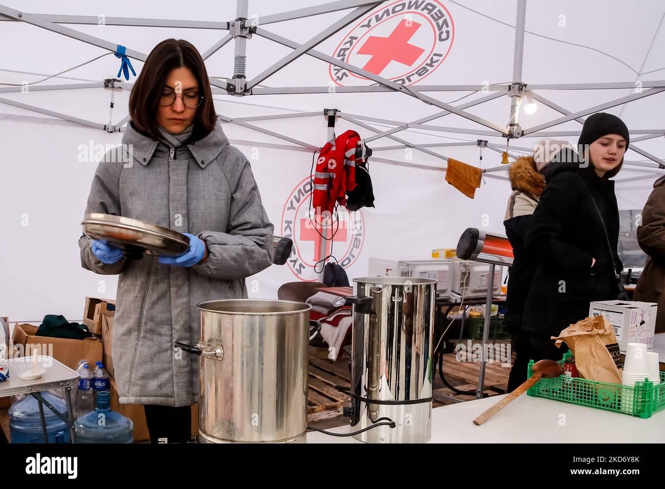 Polish red cross organization hi-res stock photography and images - Alamy