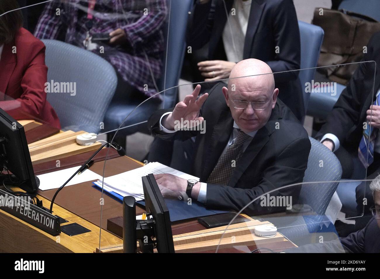 Vasily Alekseevich Nebenzya, Permanent Representative of Russia to the ...