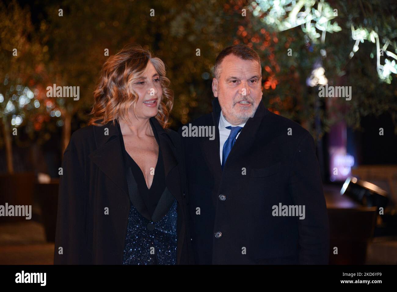 Myrta Merlino and Marco Tardelli during the News Presentation of the ...