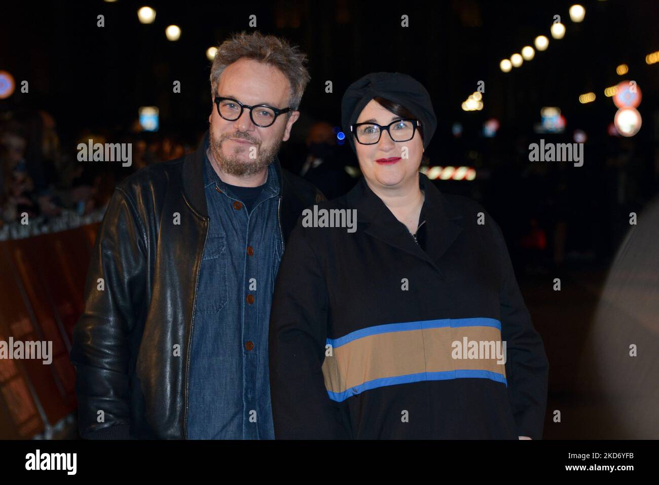 Corrado Nuzzo and Maria Di Biase, Comic actors during the News ...
