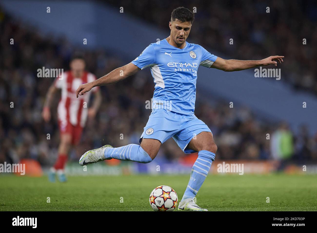 Rodri of Manchester City during the UEFA Champions League Quarter Final ...
