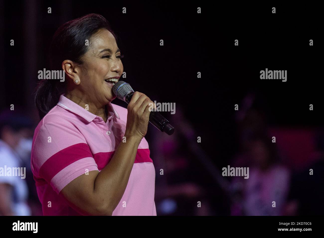 Philippine Vice President Leni Robredo, a presidential candidate for ...